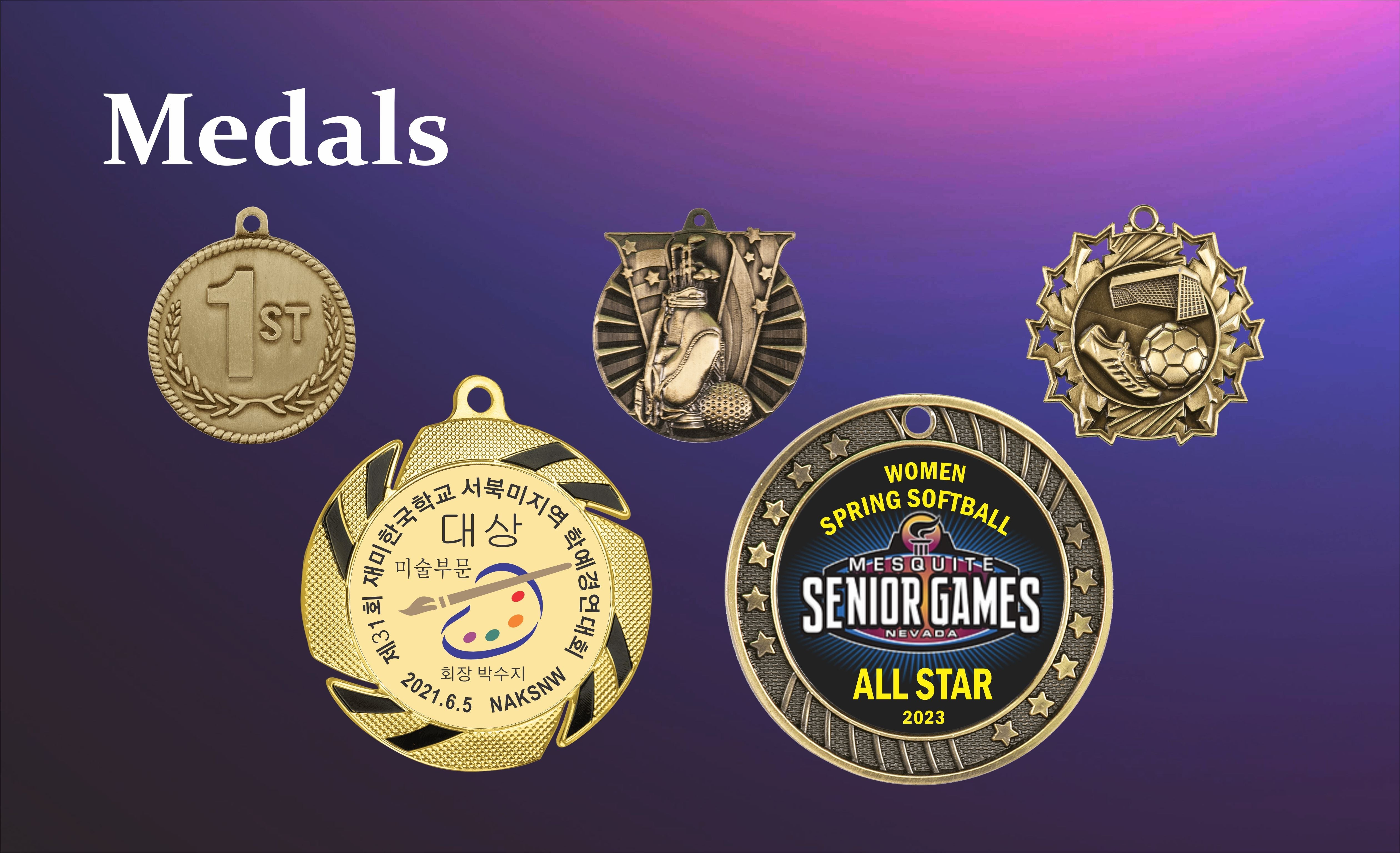 Medals – Alpha Trophy Inc.